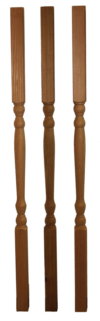 Buy 2 x 2 Turn Spindles Cedar Balusters and Spindles